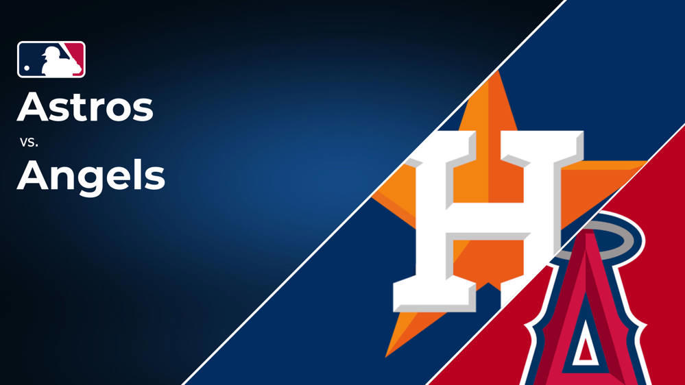 Astros vs. Angels Series Preview: TV Channel, Live Streams, Starting ...