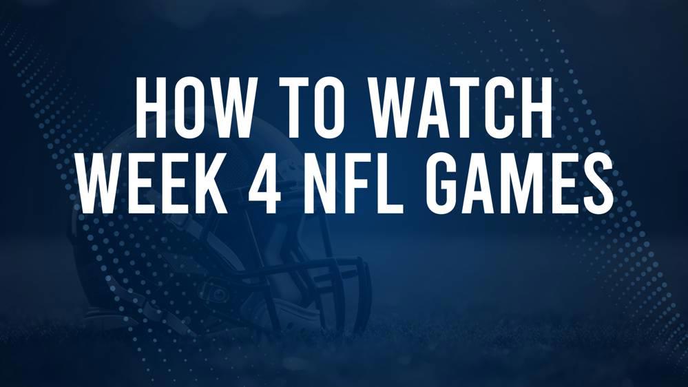 NFL Week 4 TV Schedule, Streams, Start Times, Channels | L'Observateur