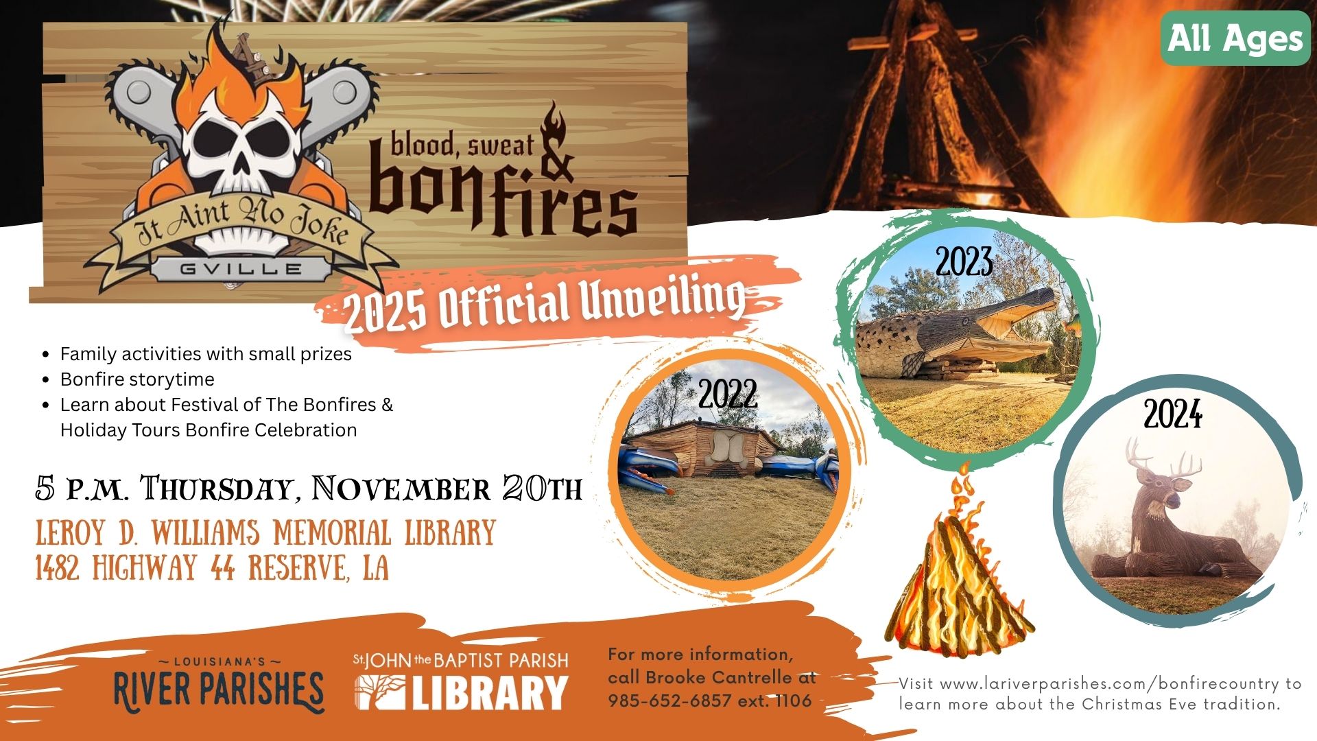Blood, Sweat, and Bonfires Crew to unveil 2025 bonfire design in ...